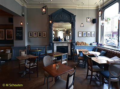 Brook Green Hotel, Hammersmith Historic Interior